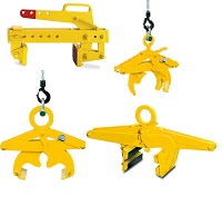 Grabs for block, coils, steel and round bar