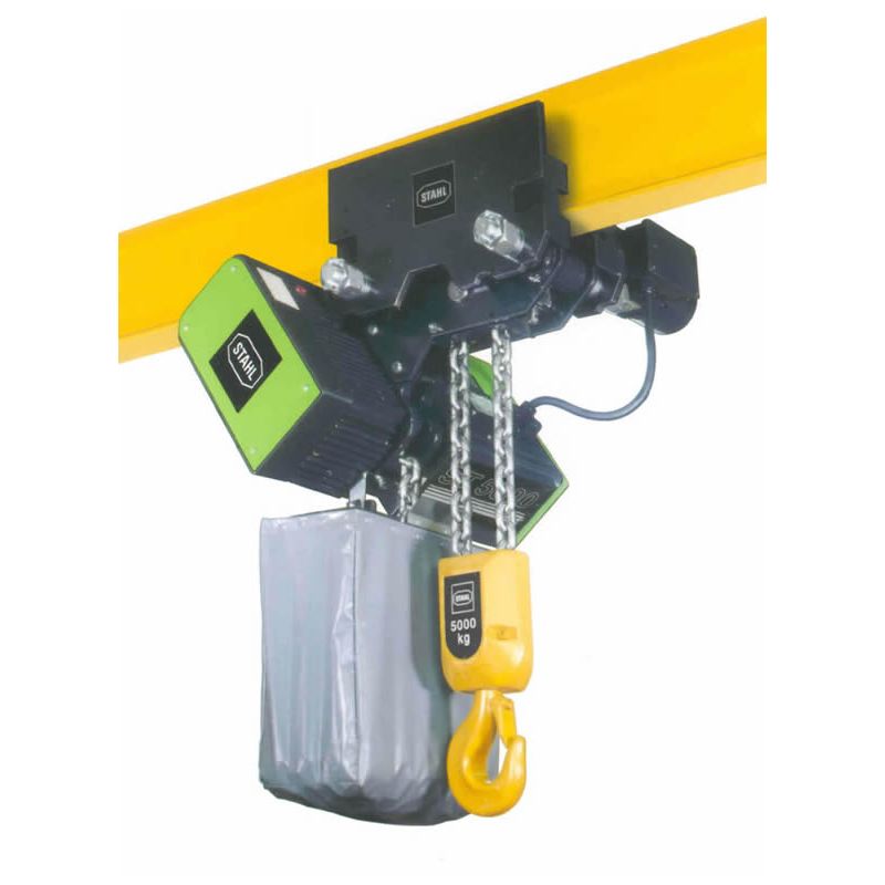 Stahl Electric Hoist With Low Headroom Motor Trolley