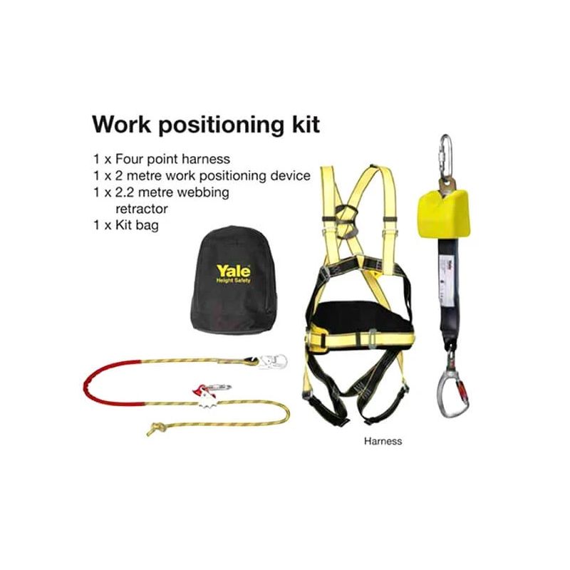 Yale 120 kg WLL Work Positioning Height Safety Kit