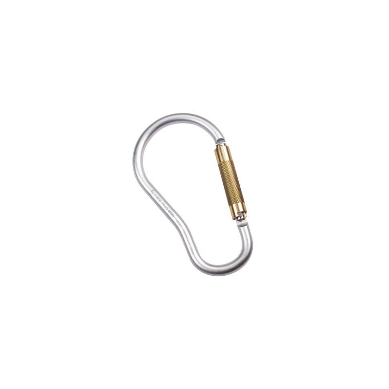 56mm Steel Twistlock Scaffold Karabiner with Captive Pin - Large Gate ...