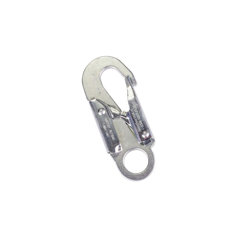19mm Steel Double Action Snap Hook - Self-Closing Safety Connector