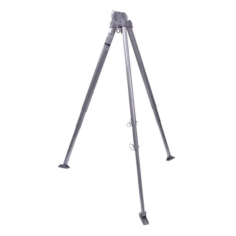 Portable Adjustable Rescue Tripod with Multiple Anchorage Points for ...