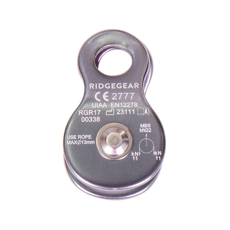 Single Rope Pulley RGR17 - Lightweight Aluminium Swing Cheek Pulley ...
