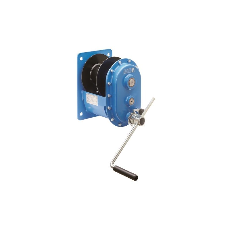 Manual Wire Rope Winch, Wall mounted Spur Gear Drive - Pfaff MWS Series