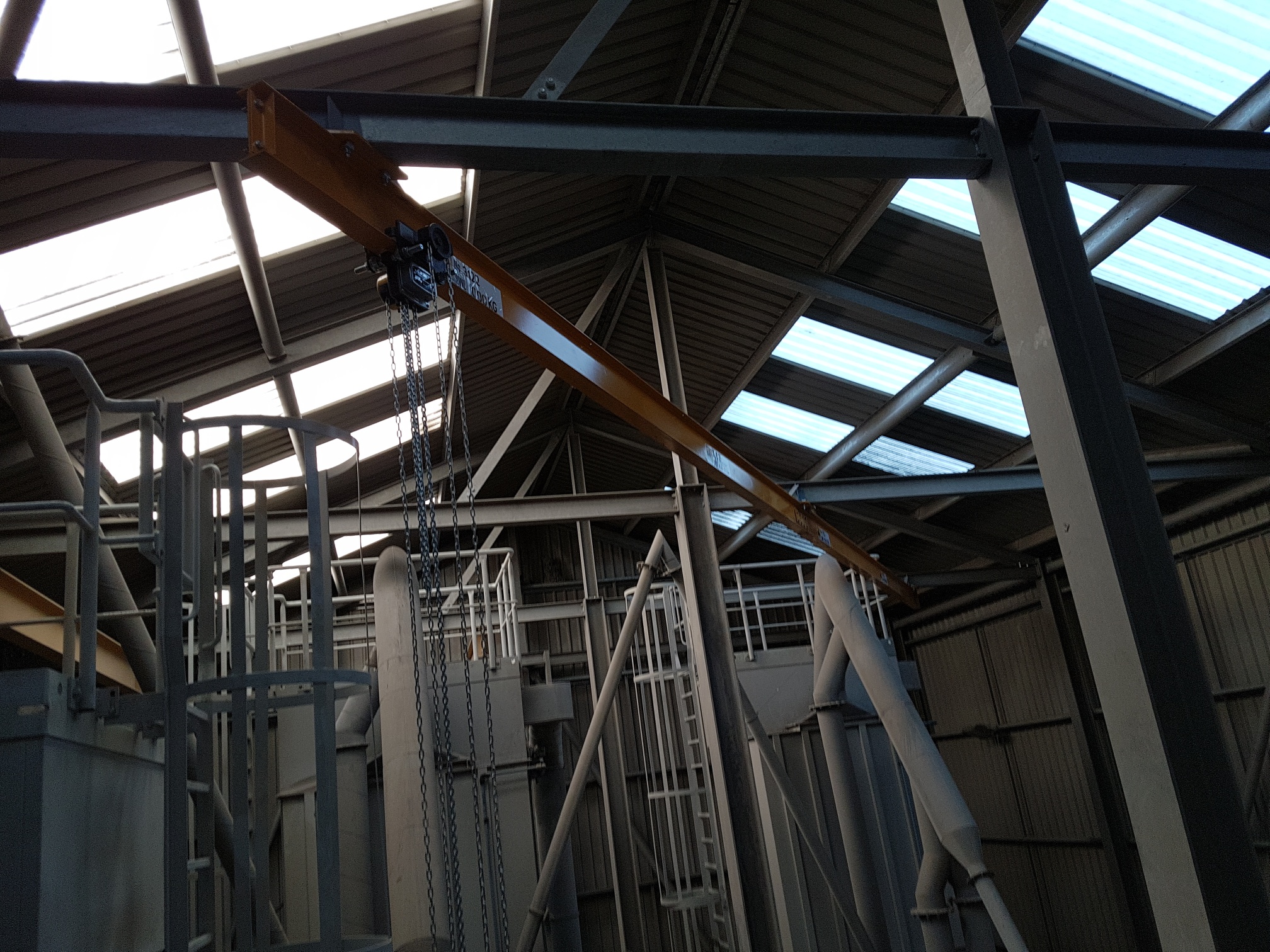 12 metre long 1000 kg swl Monorail Lifting Beam Supplied, Installed and ...