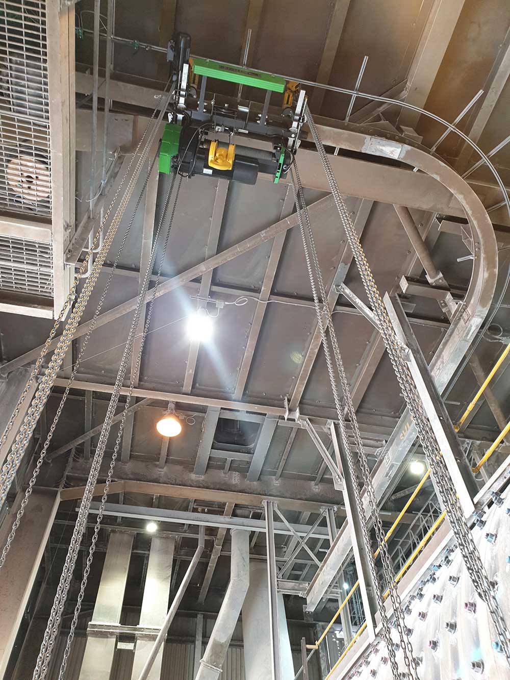 5t Swl Stahl Articulated Wire Rope Hoist - News