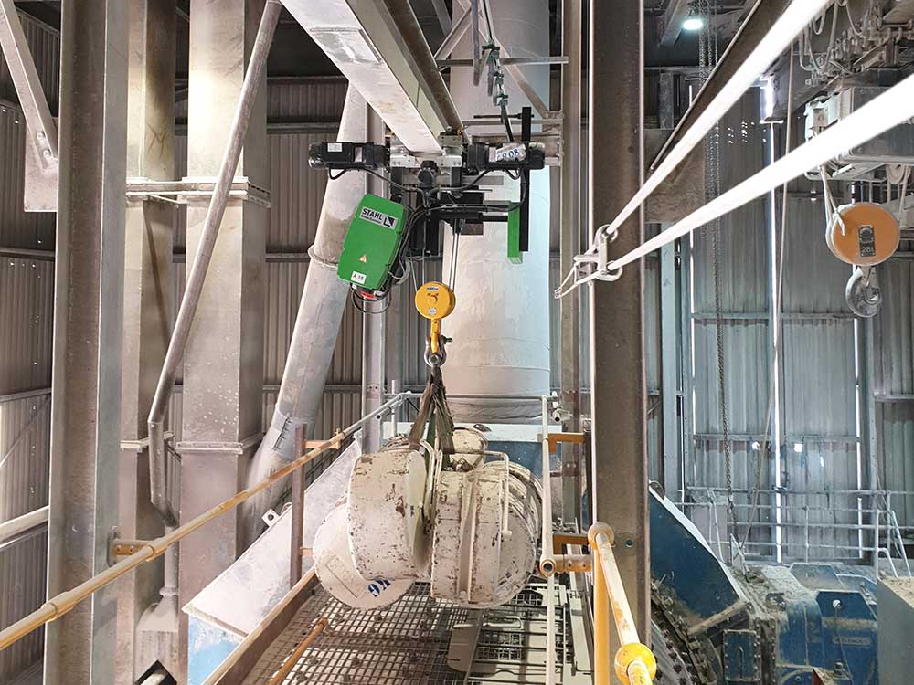 5t Swl Stahl Articulated Wire Rope Hoist - News